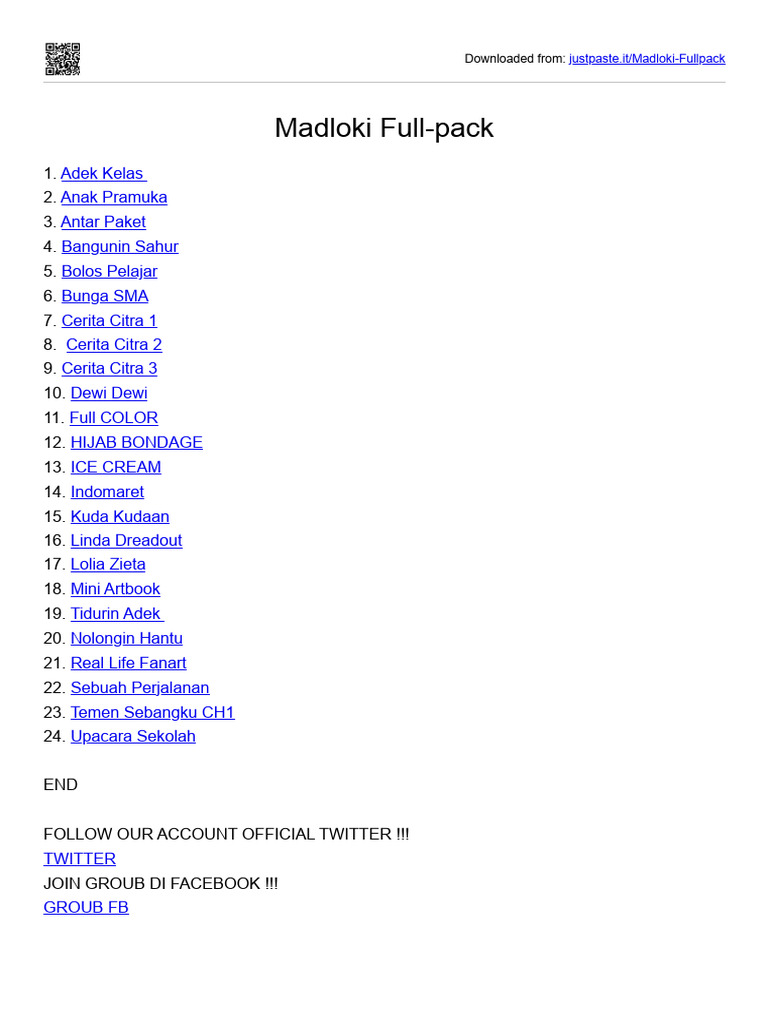 Madloki Fullpack Justpasteit Pdf