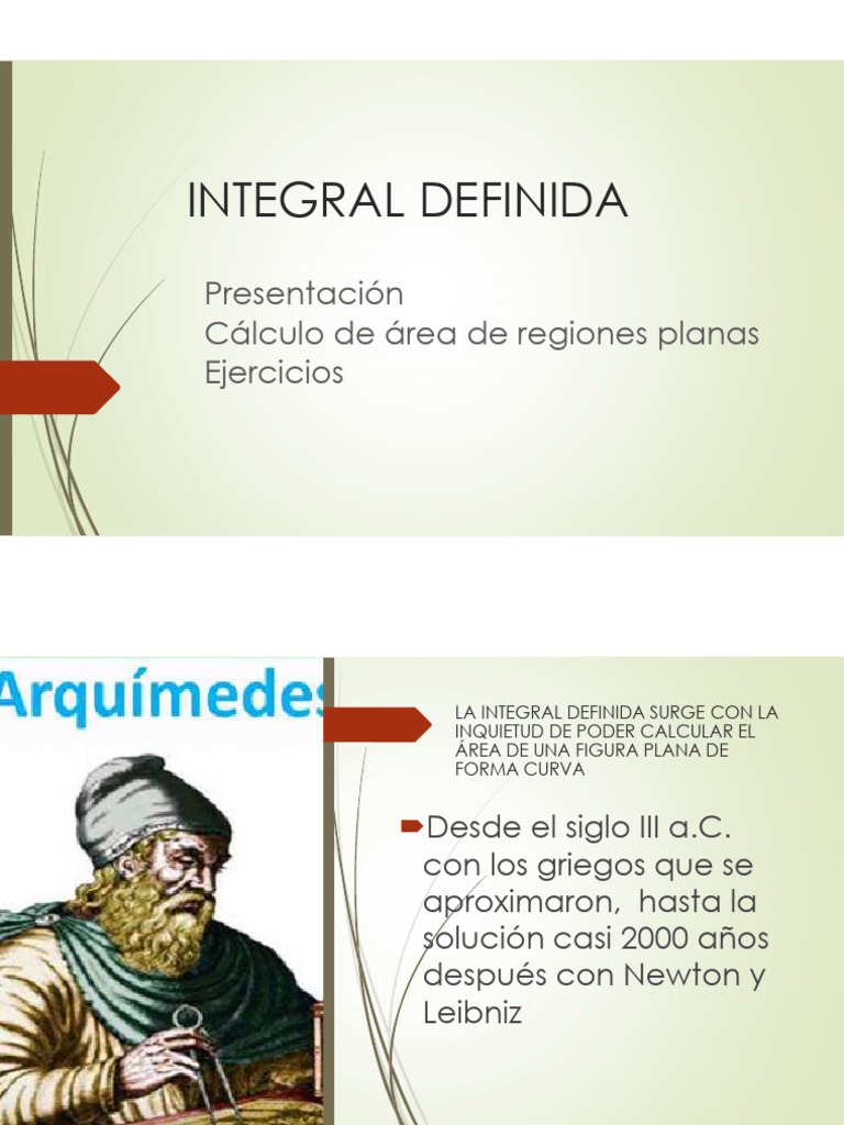 Integrales Definidas | PDF | Integral | Cálculo