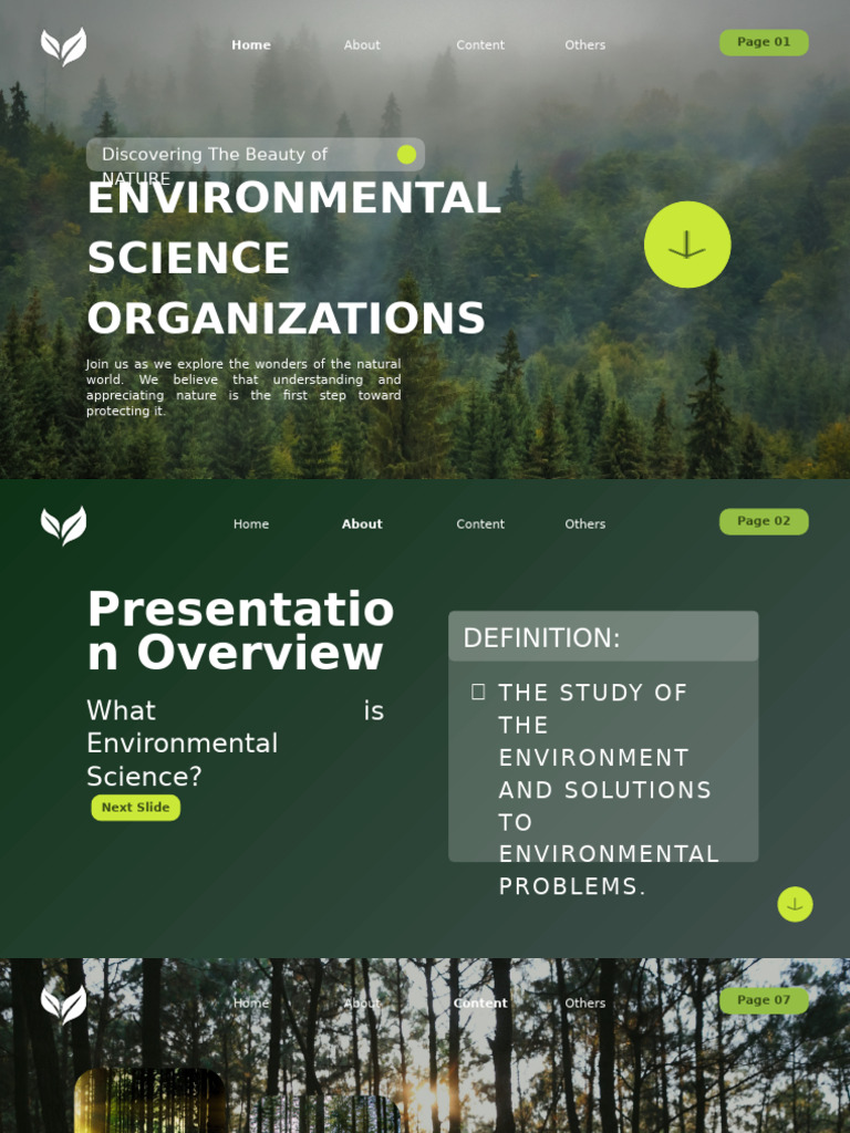 Environmental Science Organization | PDF | Environmental Science ...