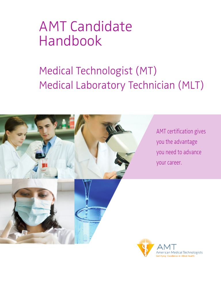 MT MLT Handbook | PDF | Professional Certification | Test (Assessment)