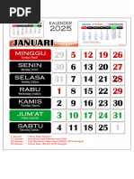 Kalender 2002: Hari Raya dan Masehi | PDF