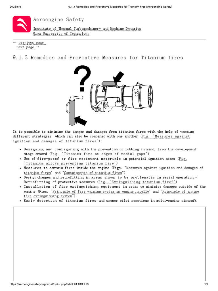 Titanium Fire Prevention Strategies | PDF | Titanium | Fires