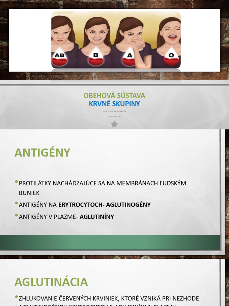 Krvné Skupiny - Preze | PDF