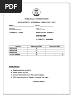 Grade 5 History: Hunter-Gatherers in SA | PDF | Lesson Plan | Information