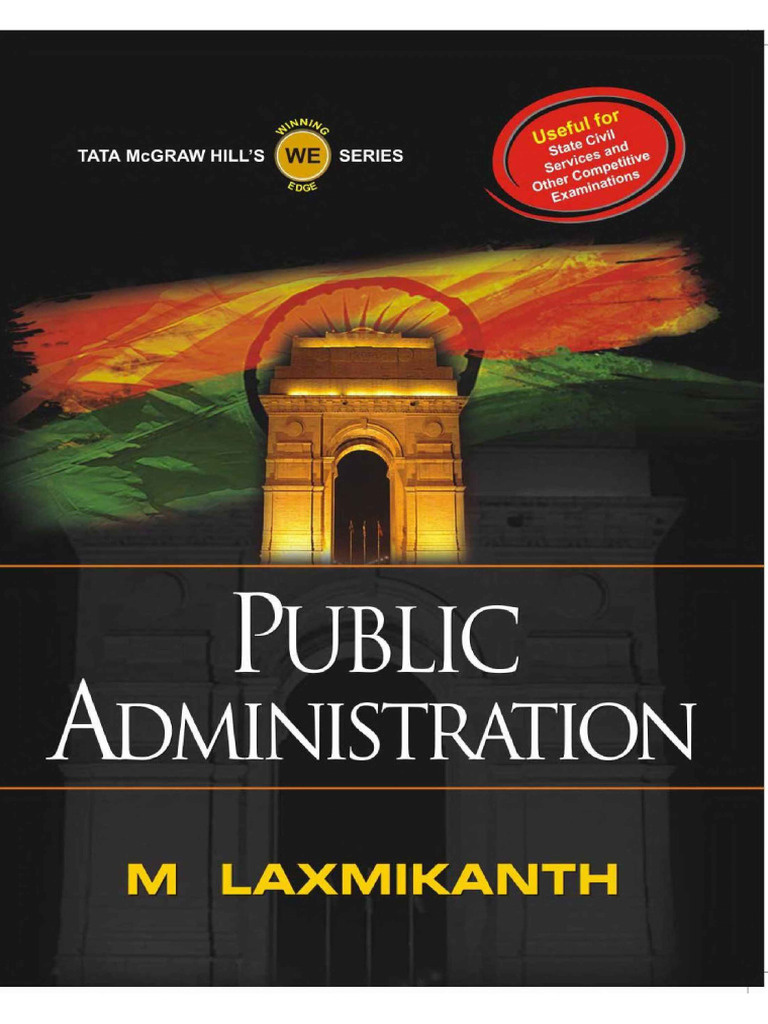 Public Administration by Laxmikanth | PDF