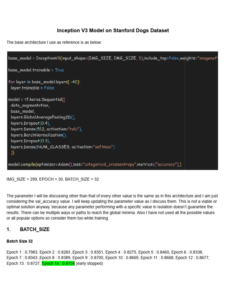 Inception V3 on Stanford Dogs Dataset | PDF | Computational Science ...