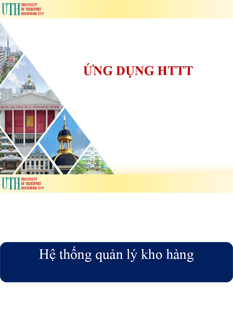Chương 7. Ứng dụng HTTT trong logistics_WMS-TMS | PDF