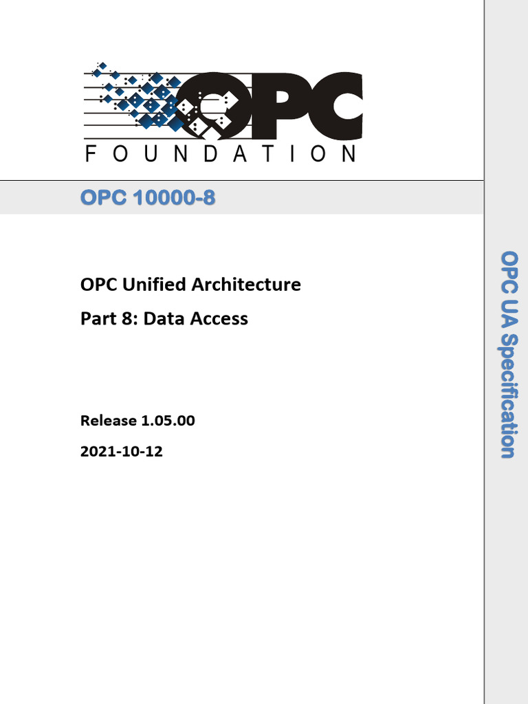 OPC 10000-8 - UA Specification Part 8 - DataAccess 1.05.00 EMERSON ...