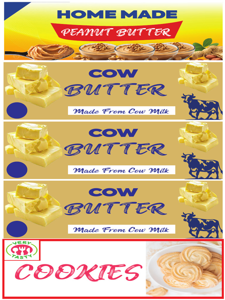 Butter Stickers | PDF