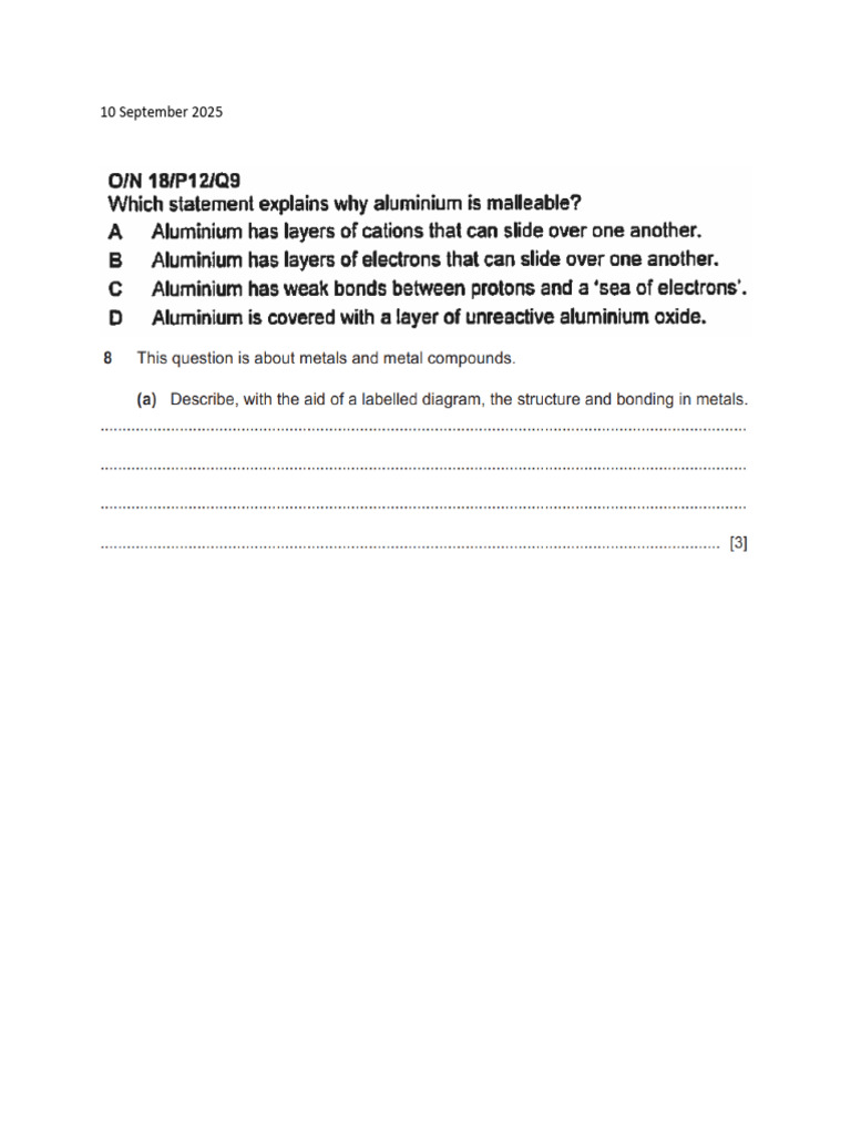 Marked Worksheet 10 Sep 2025 | PDF