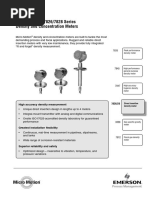 TDLS8000 Spectrometer Specifications | PDF | Optics