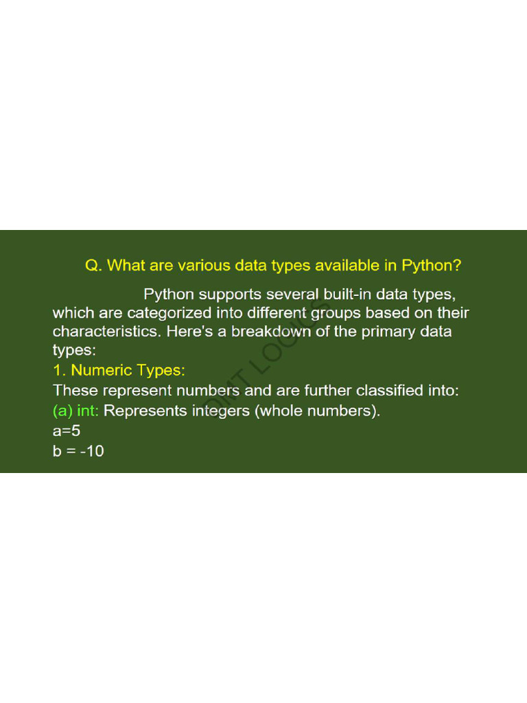 Application Devt Using Python (Unit-1) | PDF