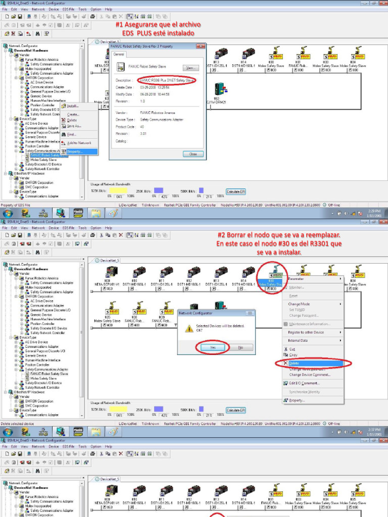 Safety DeviceNet y Logic EDS PLUS | PDF
