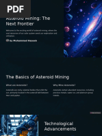Asteroid Mining Project Overview | PDF