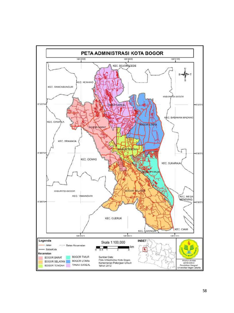 Peta Kota Bogor | PDF