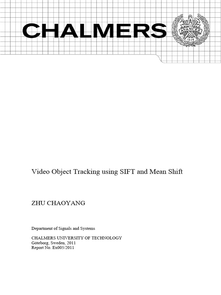 Video Object Tracking Techniques by Zhu | PDF | Imaging | Computer Vision