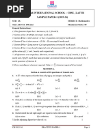CXC Math Practice Booklet 2026 | PDF