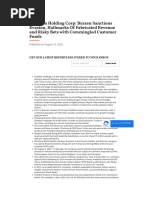 Sanctions Questionnaire | PDF | Office Of Foreign Assets Control ...