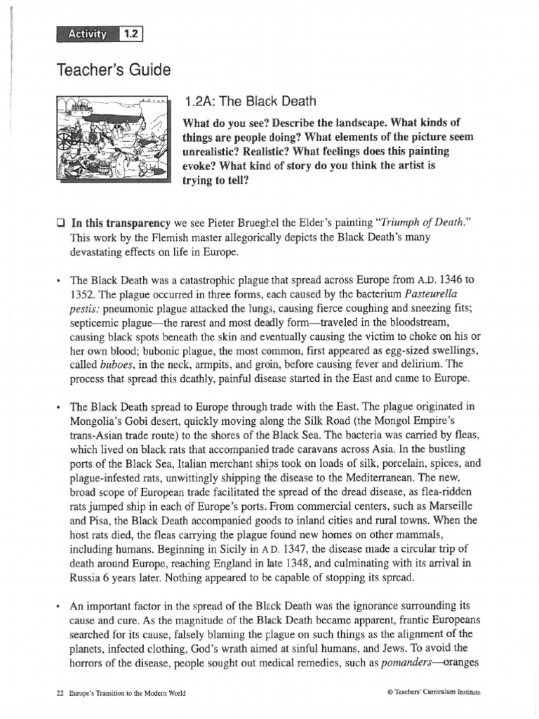 A - Black - Death - Reading | PDF