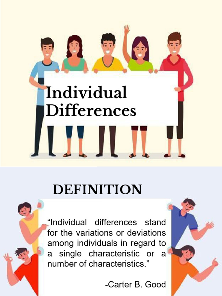 MODULE 04 Individual Differences | PDF | Knowledge | Learning