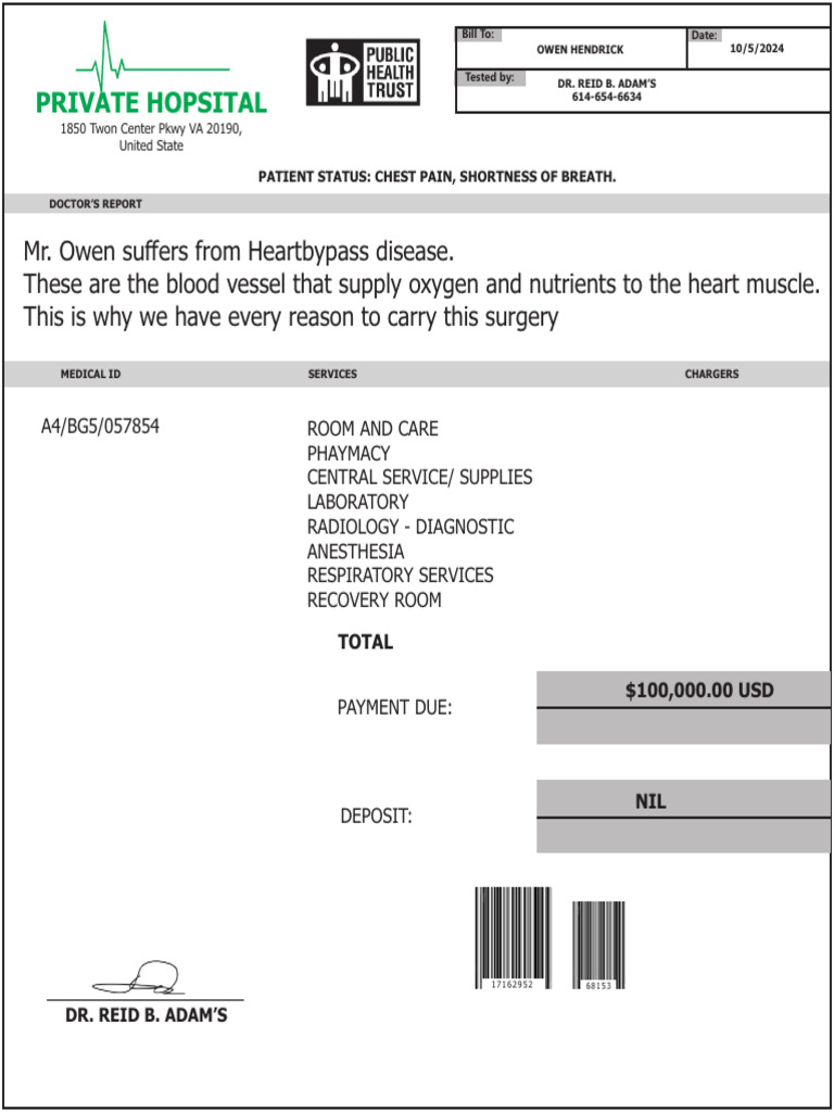 MEdical Report | PDF