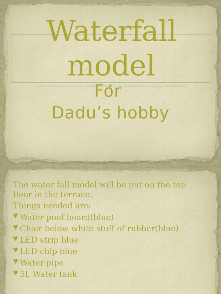 Waterfall Model | PDF