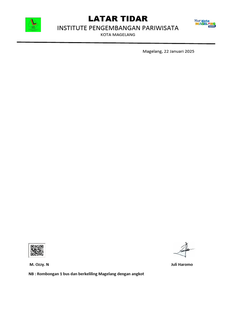 Surat Ijin Museum | PDF