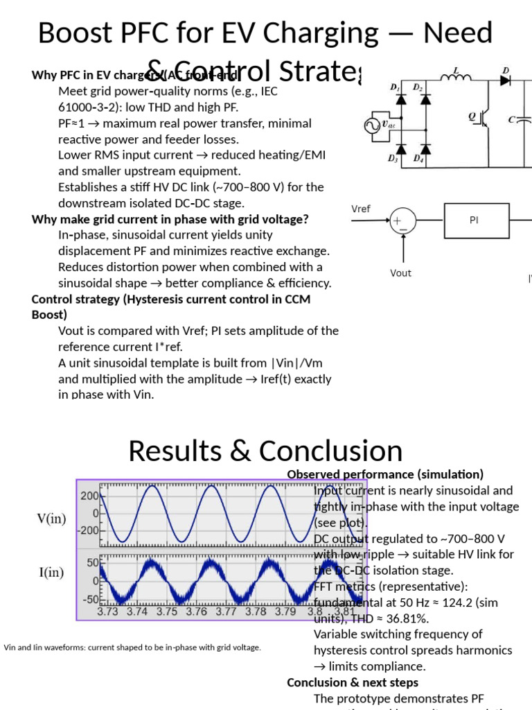 PFC Strategies for EV Charger Efficiency | PDF | Computer Engineering ...