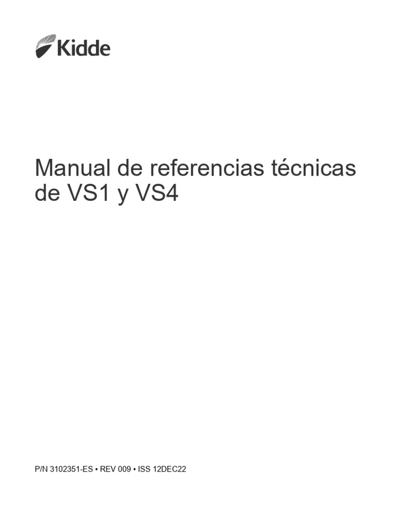 3102351-ES R009 VS1 and VS4 Technical Reference Manual | PDF | Relé ...