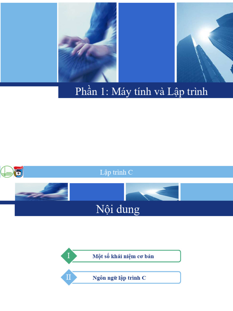 Lesson 1 (Gioi Thieu Ve Lap Trinh - Ngon Ngu Lap Trinh) | PDF