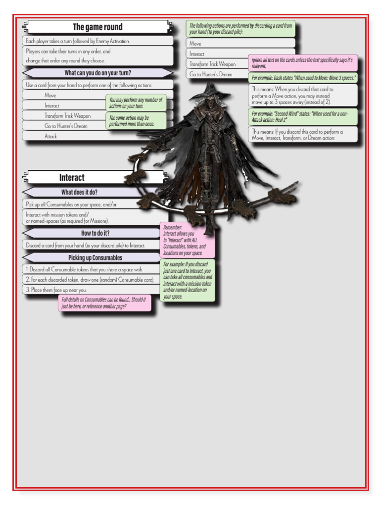 Bloodborne Rules Rewrite v0.2 | PDF | Tabletop Games