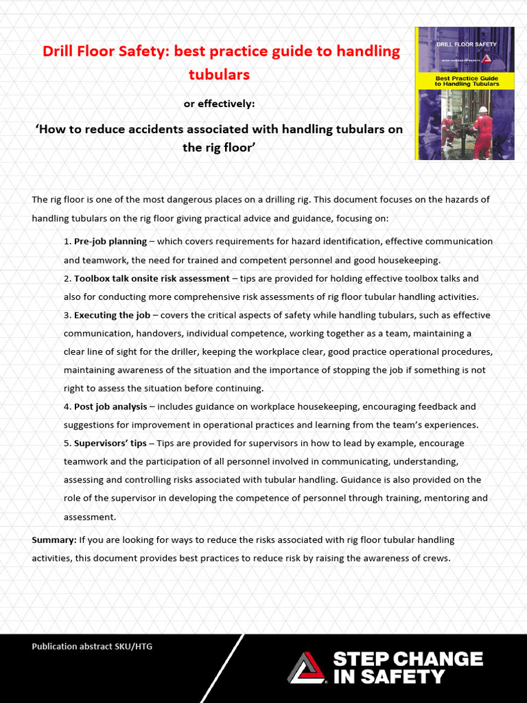 Tubular Handling 0 | PDF