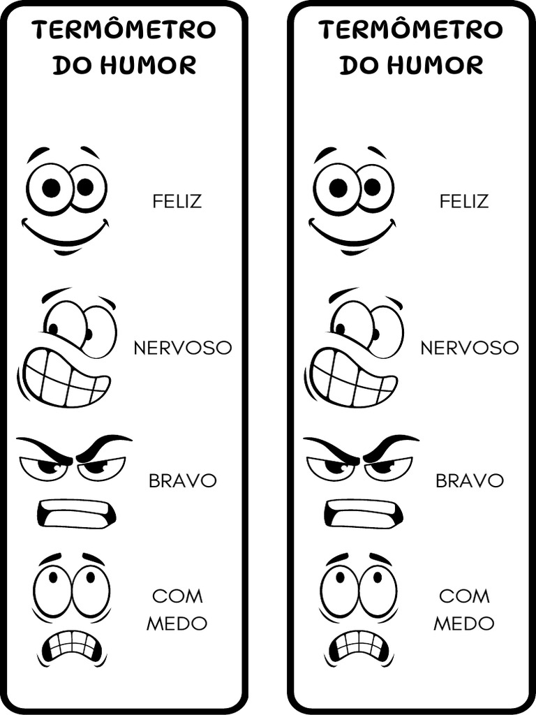 Termômetro do Humor: Emoções Diversas | PDF