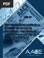 AACE Sistema de Clasificacion de Costos | PDF | Taxonomía (biología ...