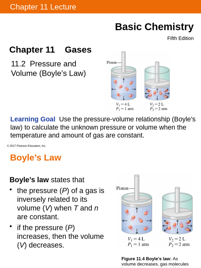 Boyle's Law: Pressure-Volume Calculations | PDF | Gases | Pressure
