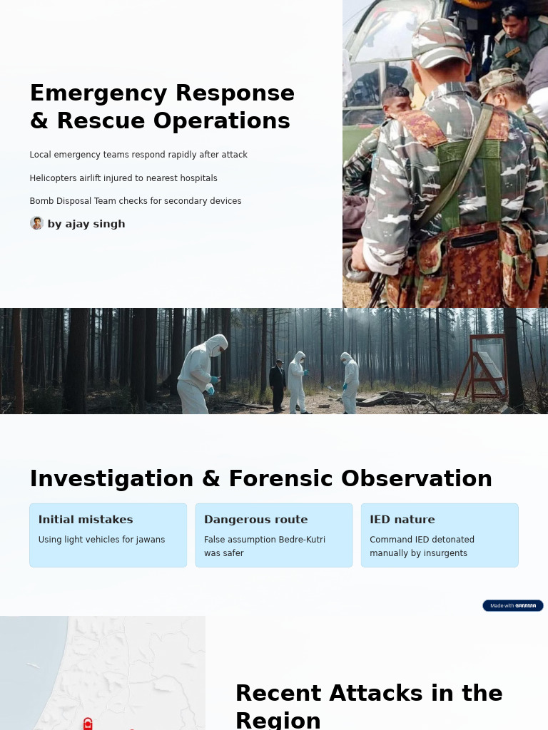 Emergency Response to IED Attacks | PDF | Improvised Explosive Device ...