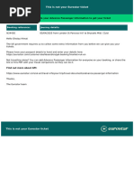 Eurostar e300 & e320 Seat Maps | PDF