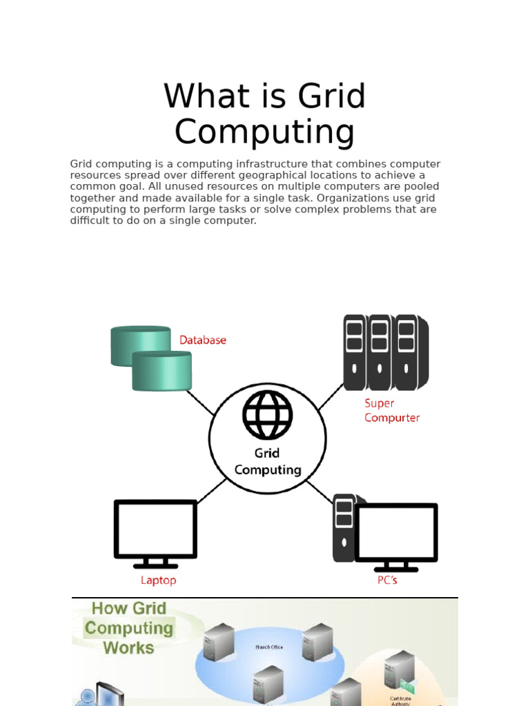 What Is Grid Computing ? | PDF