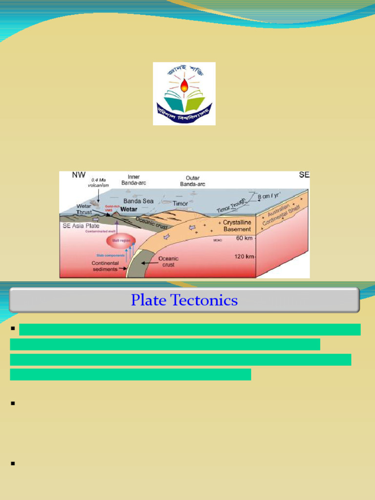 3.plate Tectonics Basics Lec 5 6 | PDF | Plate Tectonics | Natural Sciences