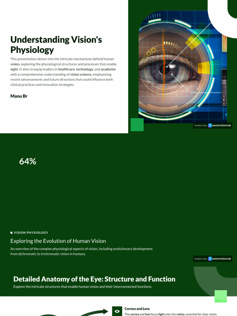 Understanding The Physiology of Vision | PDF