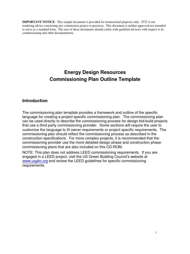Commissioning Guide | PDF | Business