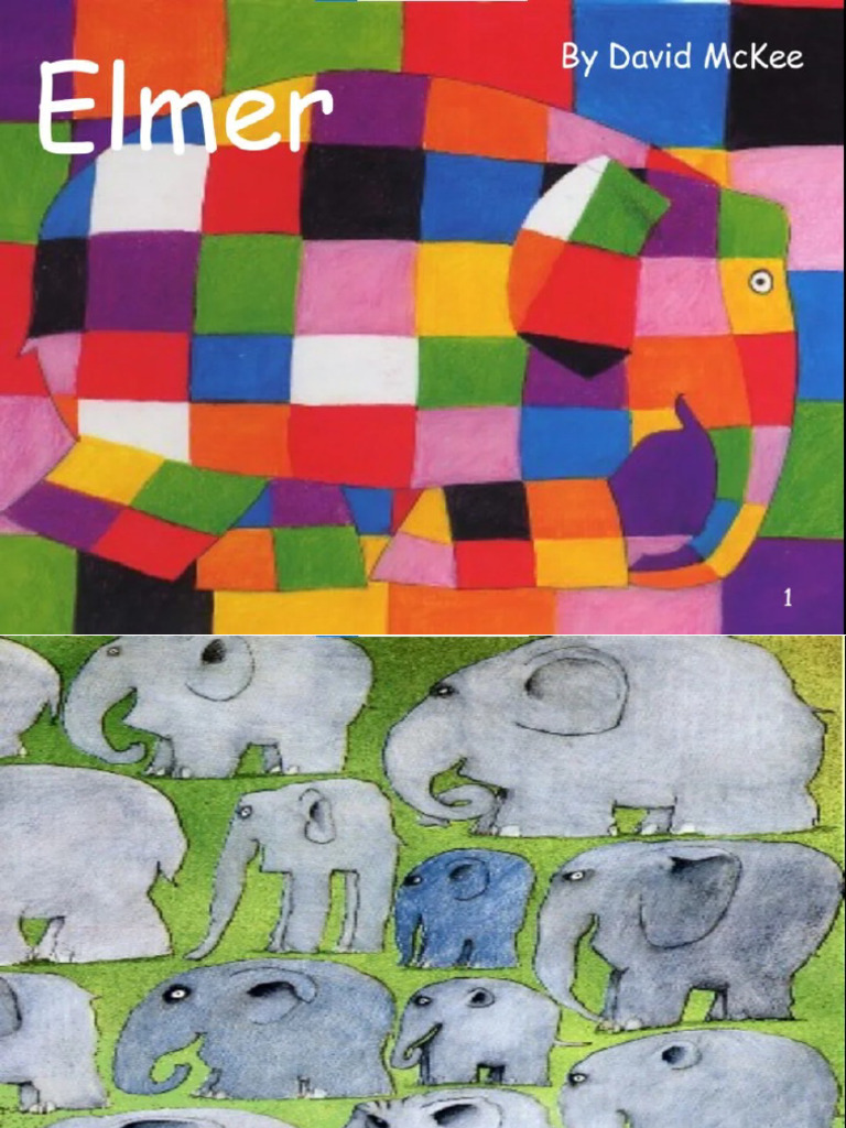 Elmer The Patchwork Elephant | PDF