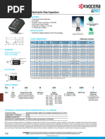 Polyester Capacitor Datasheet | PDF | Capacitor | Quantity