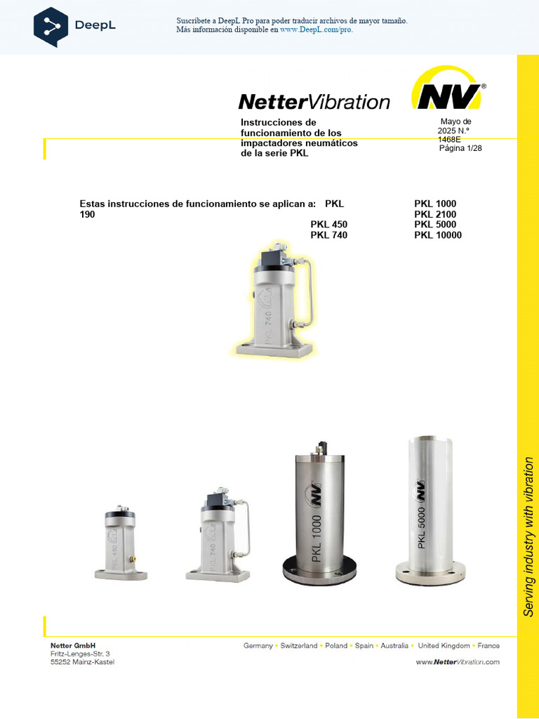 Netter vibration-PKL-1468EN - 01 Español-Desbloqueado | PDF | Tornillo ...