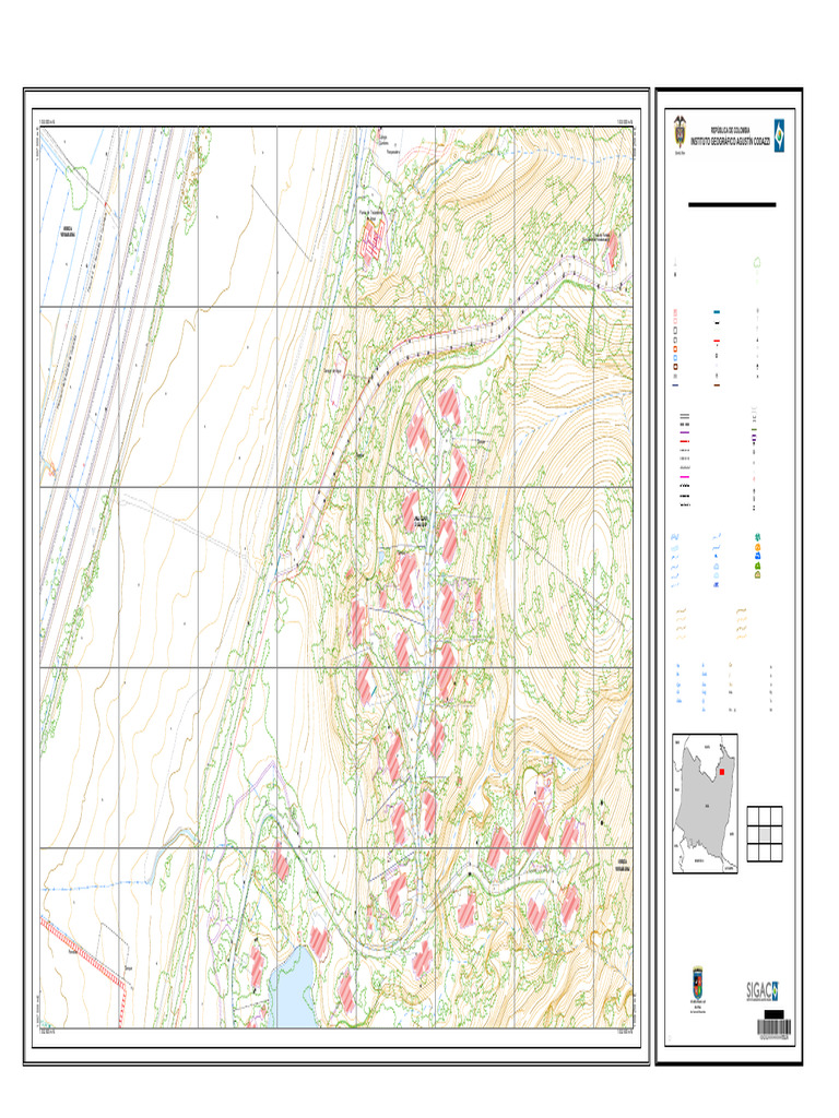 Departamento de Cundinamarca HOJA No. 228IA4k1 Chía: 1 033 000 M N. 1 033 000 M N | PDF