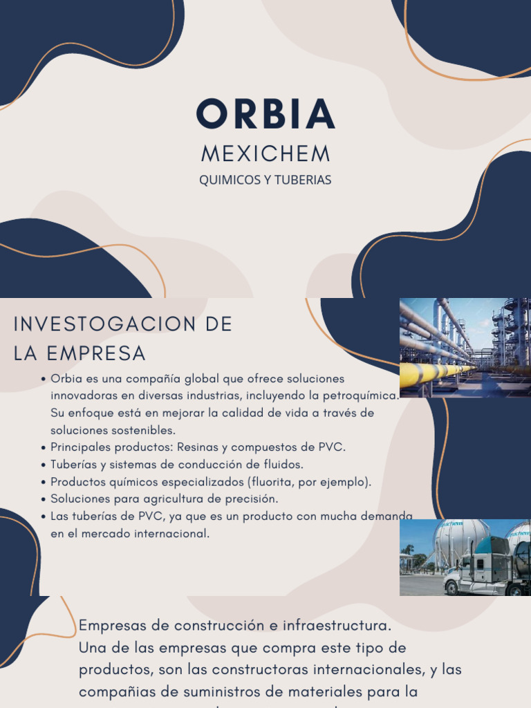 Orbia (Mexichem) | PDF | aduana | Tubería (transporte de fluidos)