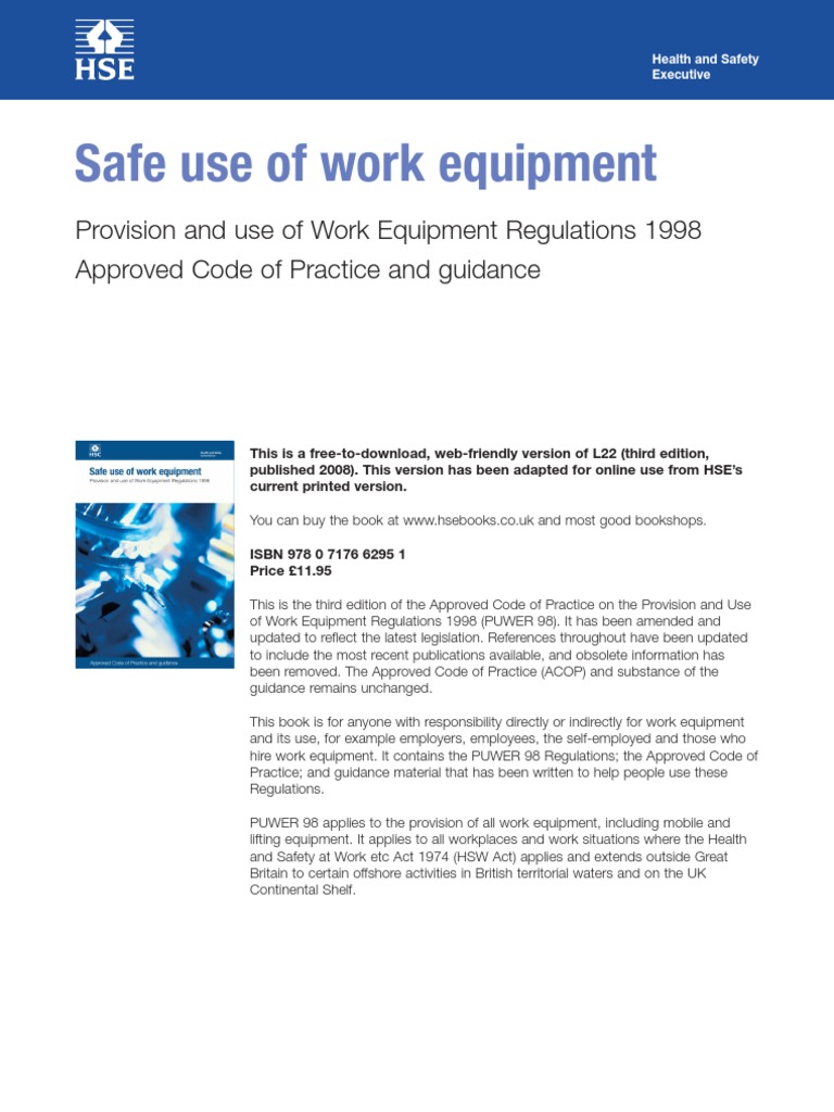 L22-PUWER-ACOP | Occupational Safety And Health | Safety