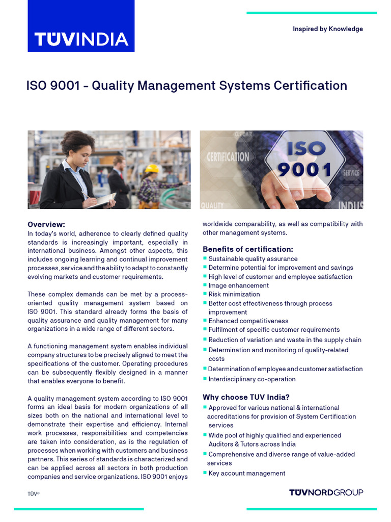 ISO9001 | PDF | Quality Management | Quality Management System