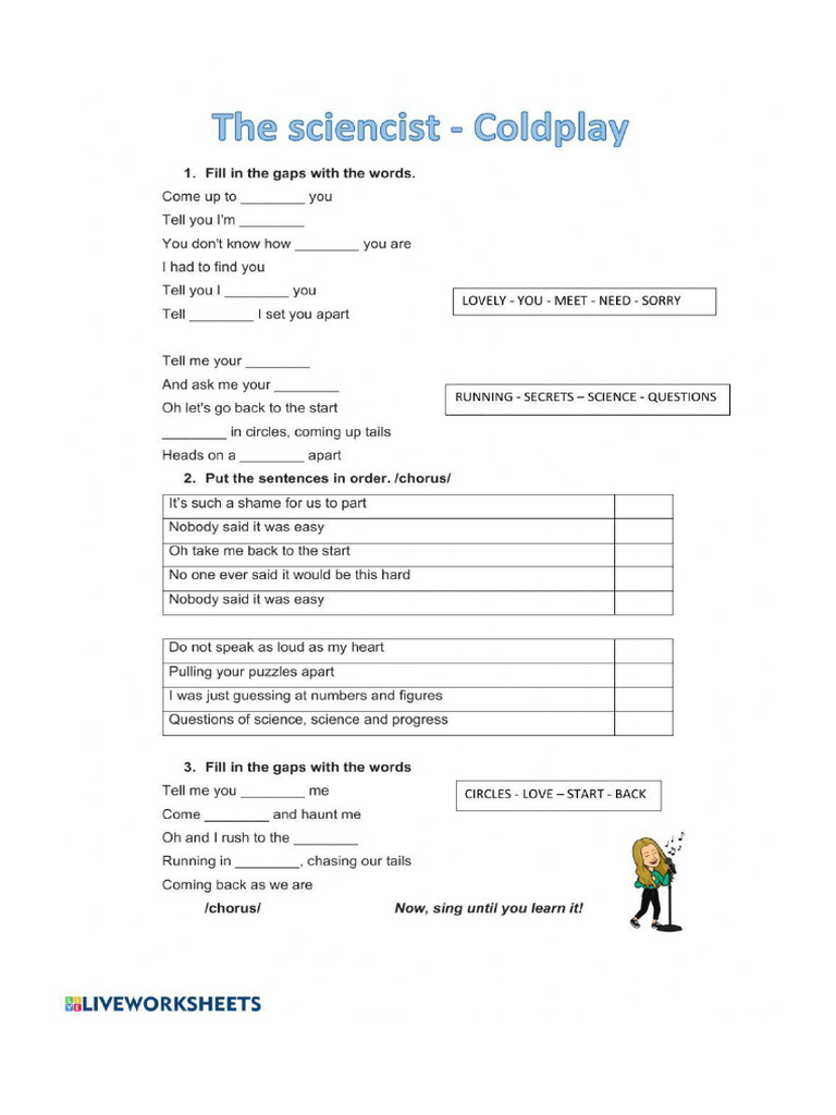 The Scientist Song | PDF