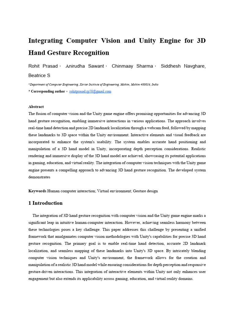 HandTracking Using MediaPipe | PDF | 3 D Computer Graphics | 2 D Computer Graphics